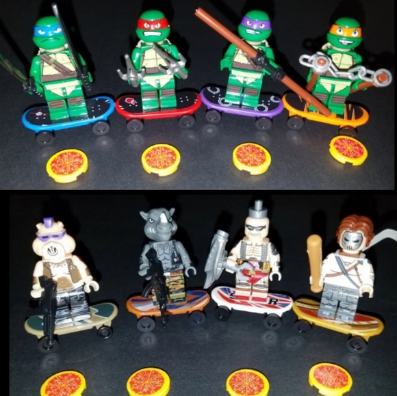 building blocks | Toys | Tmnt Villian Lot | Poshmark